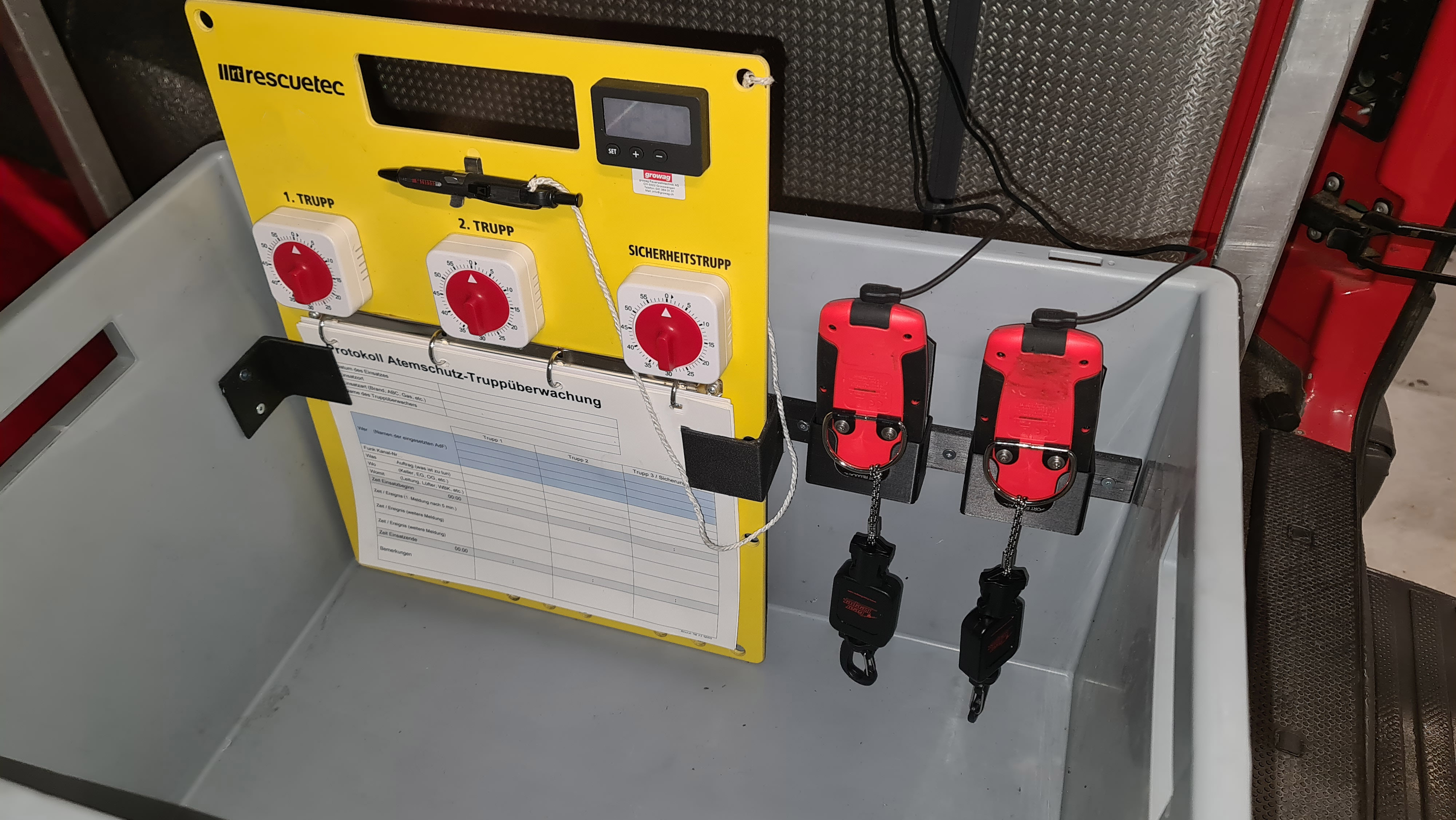 Holder for Seek Firepro X thermal imaging camera (firefighter equipment ...