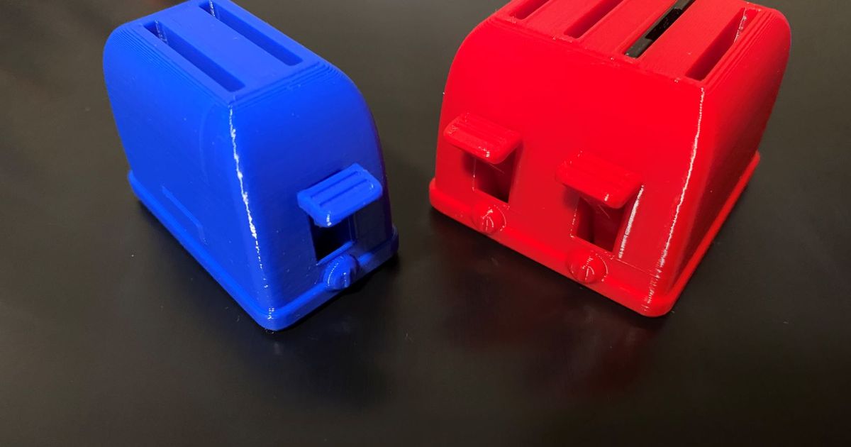 4 slice SD Toaster! by Runfrcover | Download free STL model ...