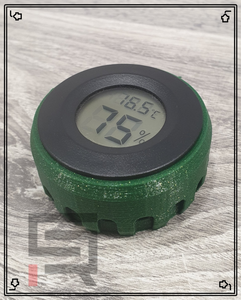 Round Humidity Sensor Magnetic Mount by CRFdoLis | Download free STL ...