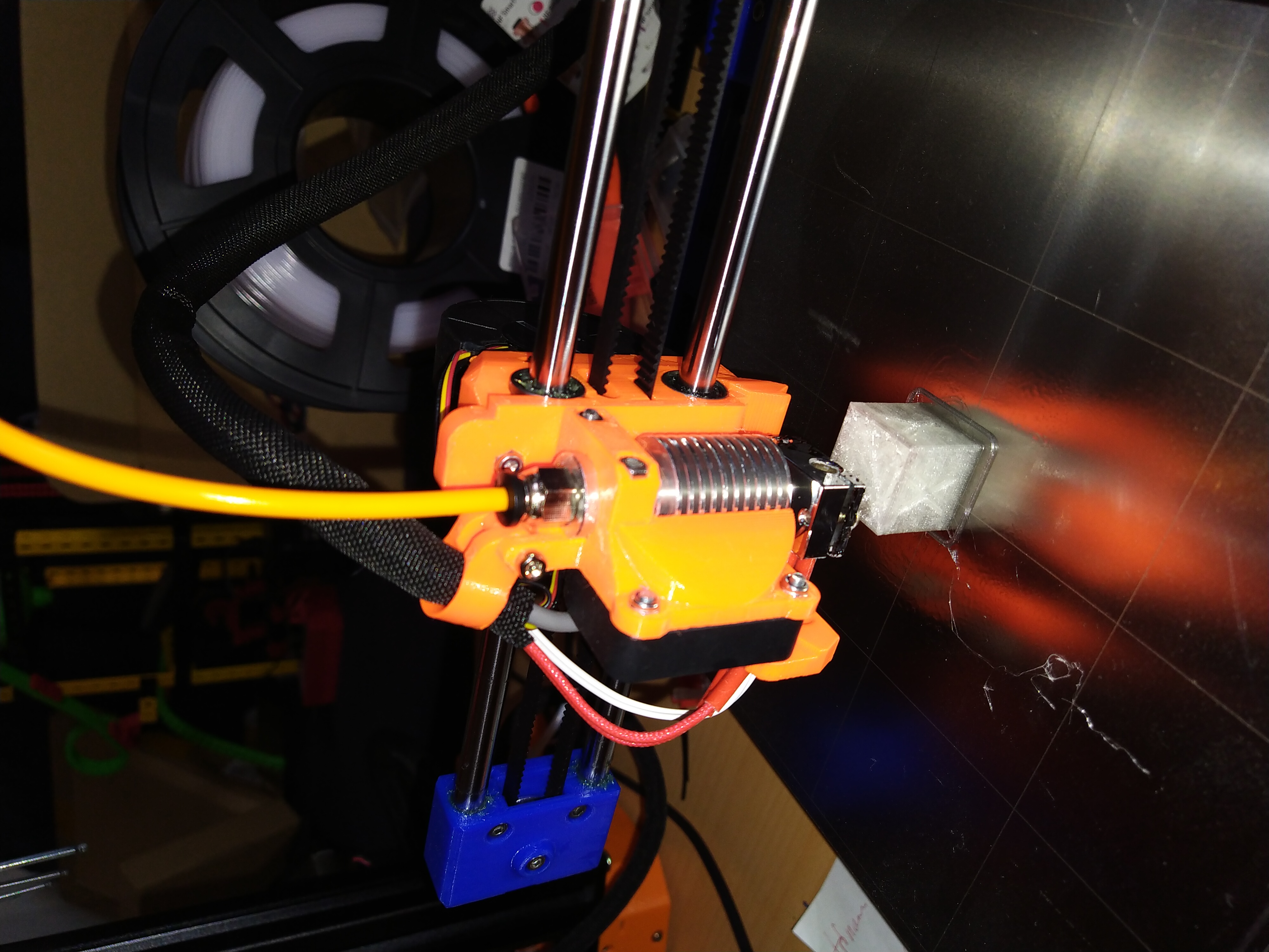 Hotend mount for E3D v6 and compatible hotends for the MINI by ...