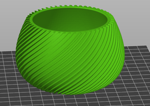 spiral flower buck by koko jumbo | Download free STL model | Printables.com