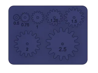 Gear Module Reference Chart by 3Dto1 | Download free STL model ...