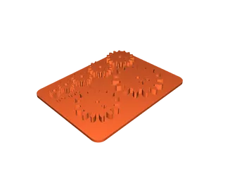 Gear Module Reference Chart by 3Dto1 | Download free STL model ...