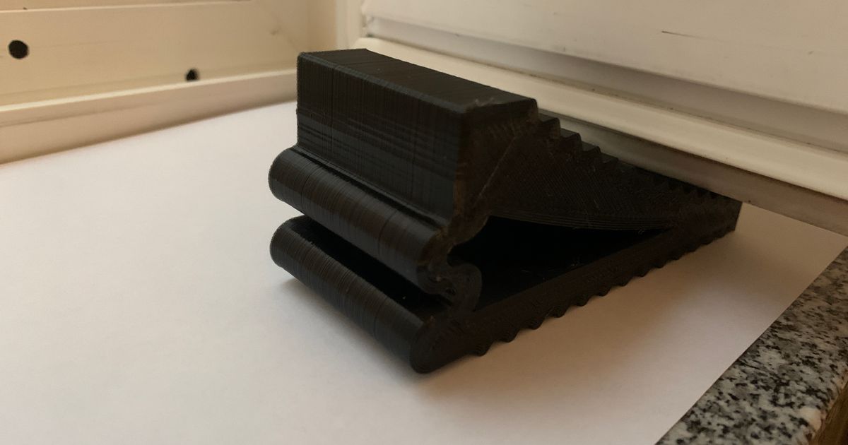 Door Wedge Keil - bigger stronger by C B | Download free STL model ...