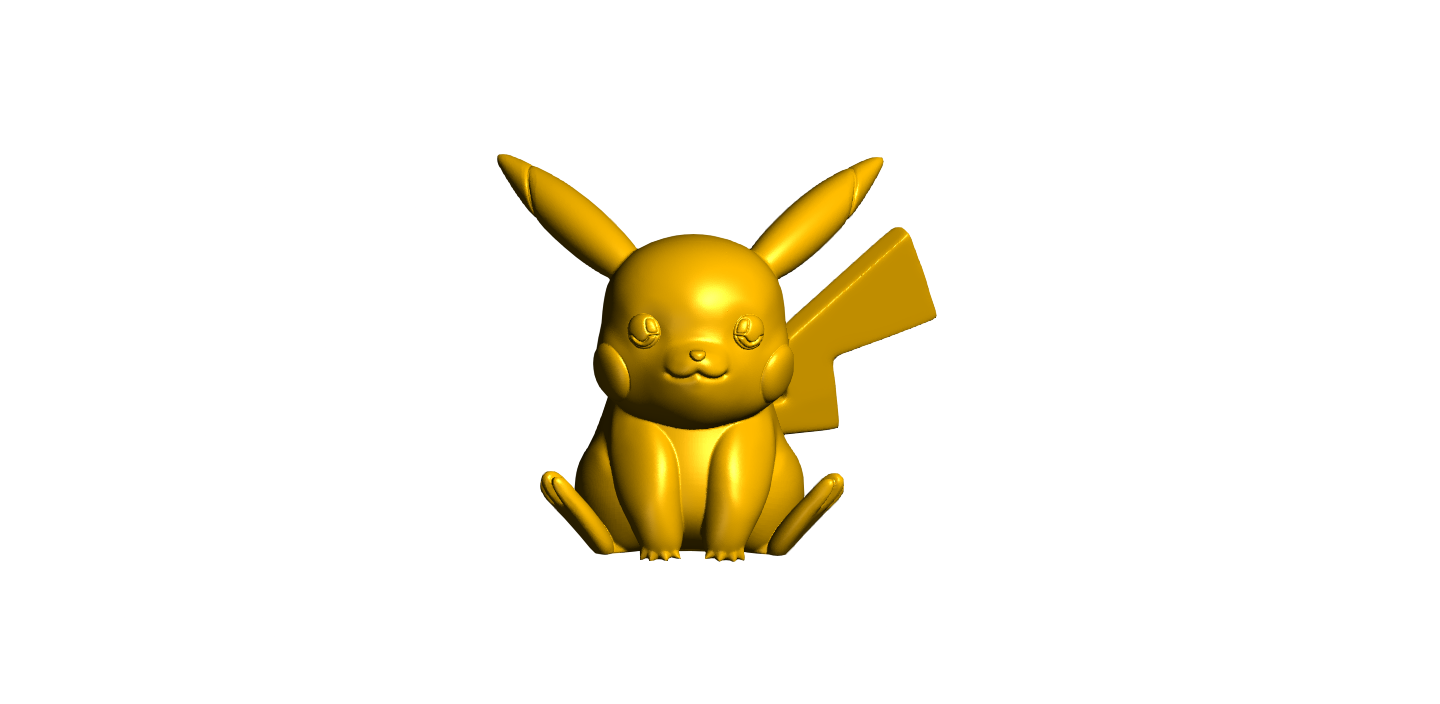 Pikachu - Adorable and Iconic Pokemon 3D Model. par mathis3d ...