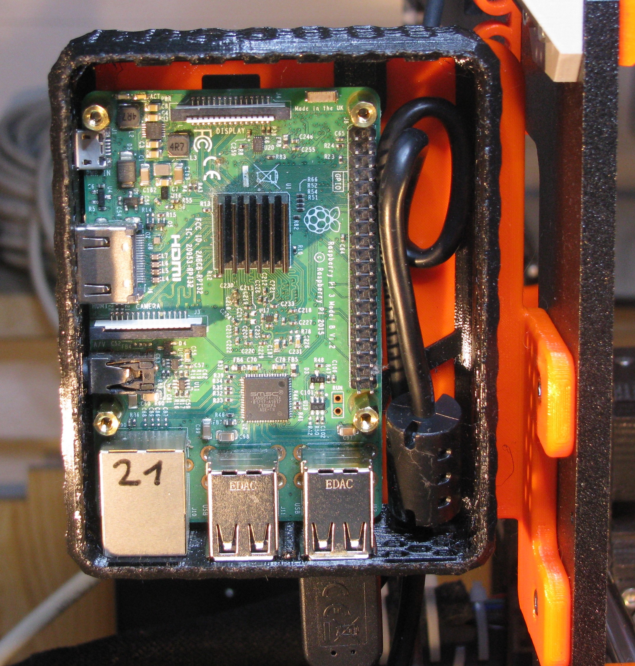 Raspberry Pi Z-Box | Mounting Plate for MK3S(+) by Jürgen_B | Download ...