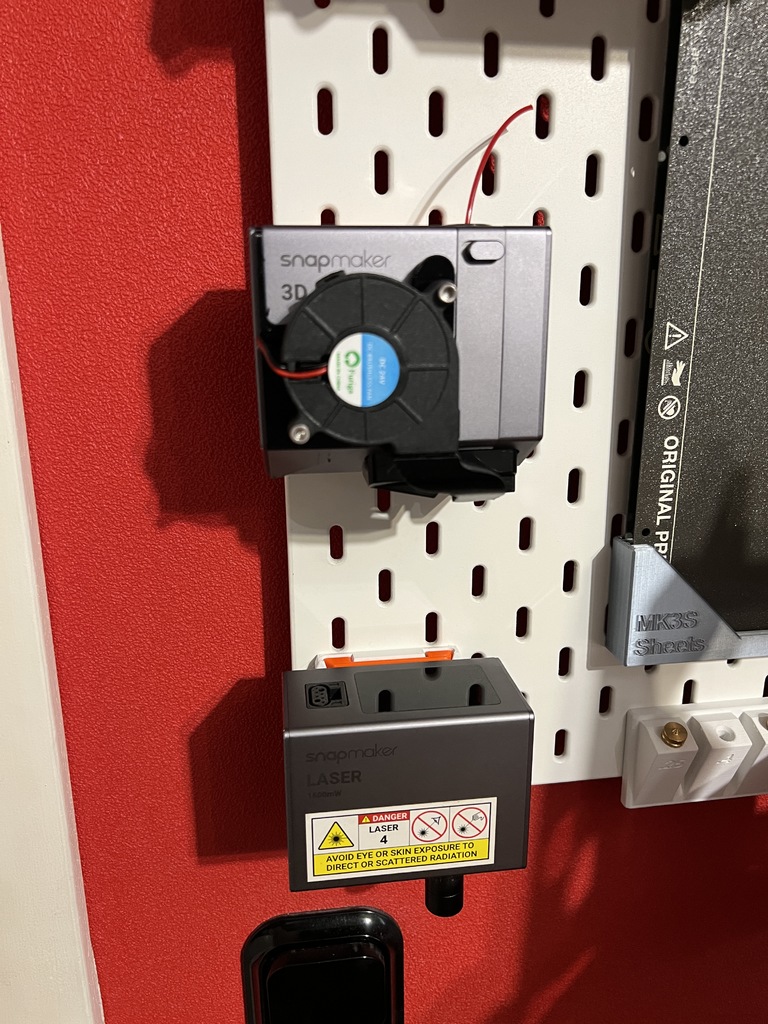 Snapmaker 2.0 quick tool changer IKEA Skadis Tool Holder by Fatality ...