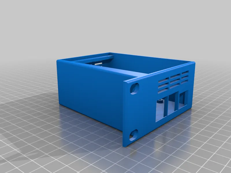 Raspberry Pi 3B+/4 1U Rack Mount with DHT22 Sensor by Giulio Librando | Download free STL model ...