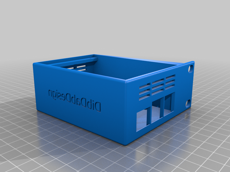 Raspberry Pi 3B+/4 1U Rack Mount with DHT22 Sensor by Giulio Librando ...