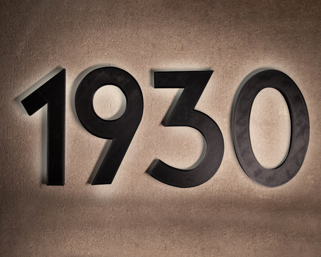 House Address Numbers by wallydoggy | Download free STL model ...