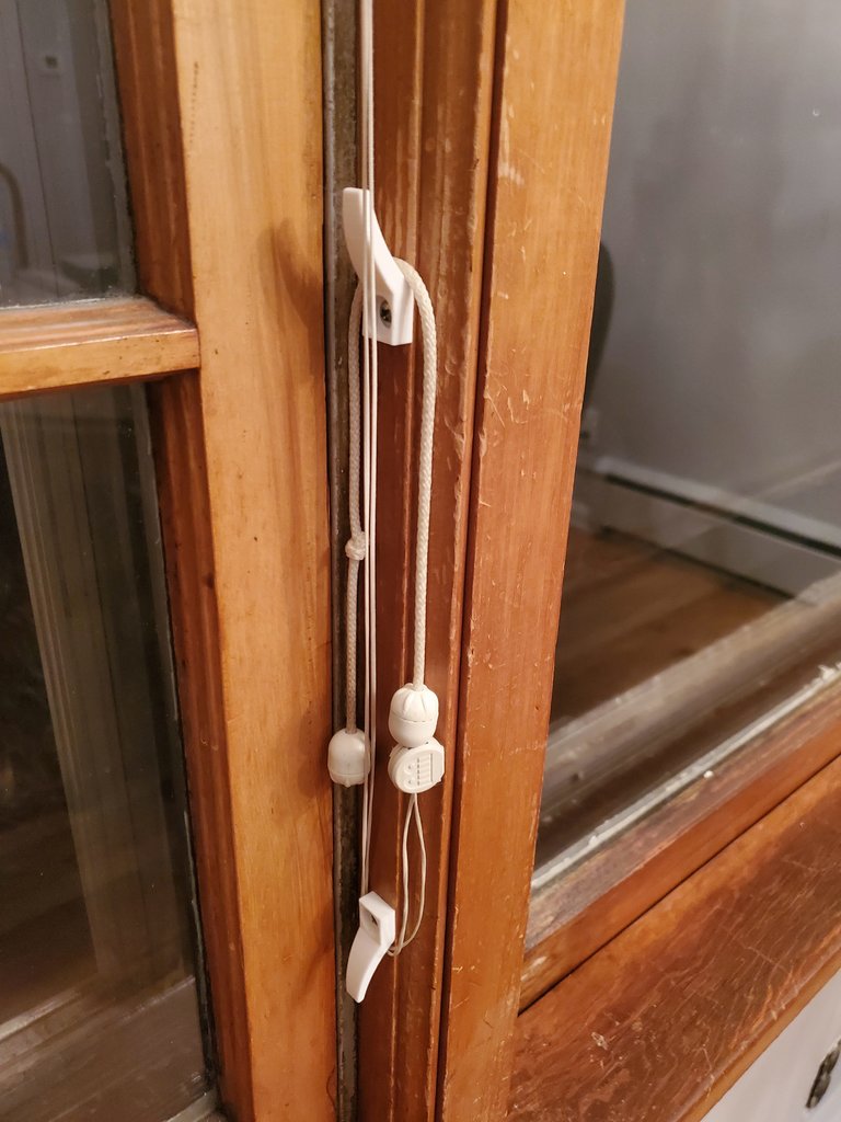 Blind Pull String Hook by wallydoggy | Download free STL model ...