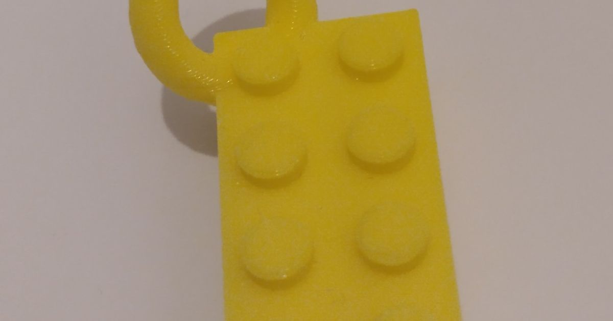 lego key ring by vit petrov | Download free STL model | Printables.com