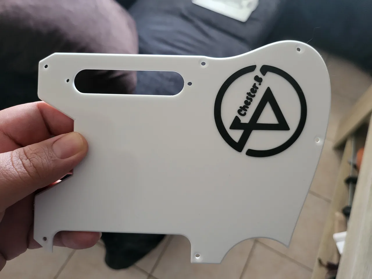 Custom Pickguard Prusacaster by Guillaume V | Download free STL model ...