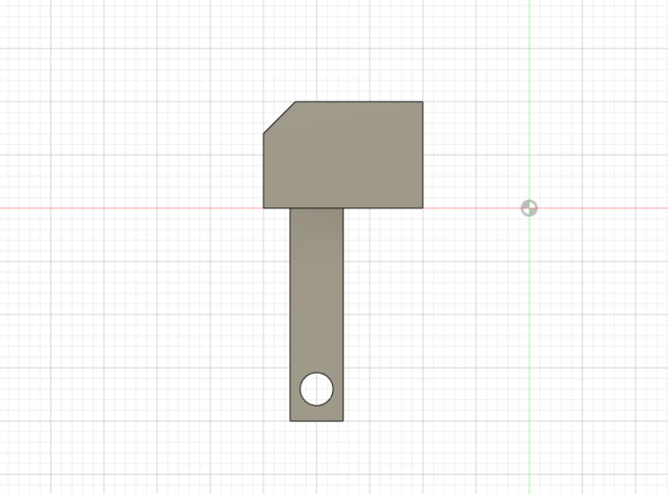 Hammer Keychain by Kartoshka | Download free STL model | Printables.com
