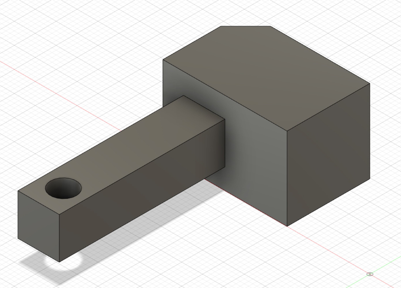 Hammer Keychain by Kartoshka | Download free STL model | Printables.com