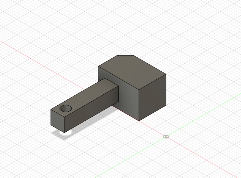 Hammer Keychain by Kartoshka | Download free STL model | Printables.com