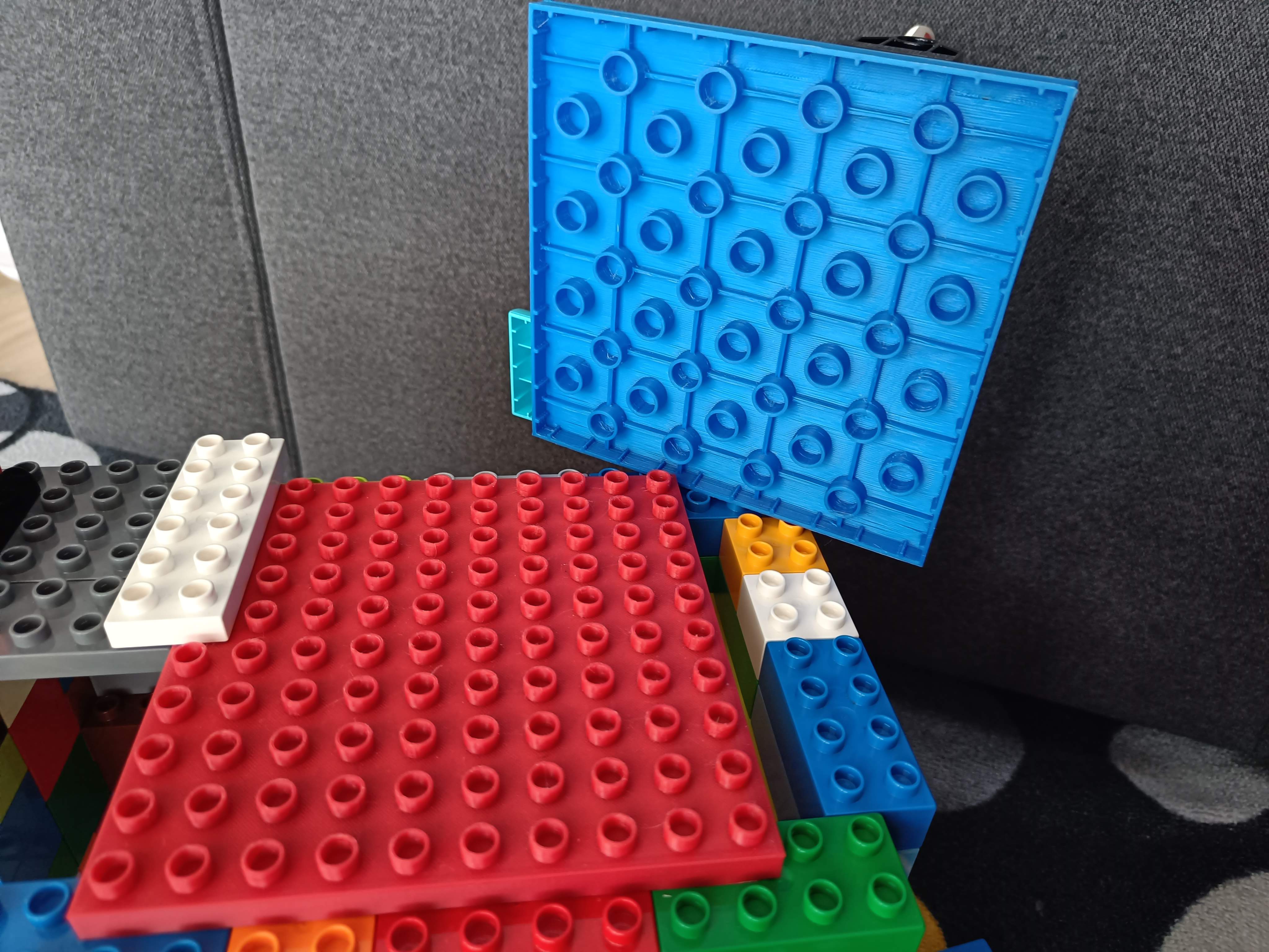 Lego Duplo 10x10 brick half height (easy print) by PowderCZ | Download ...