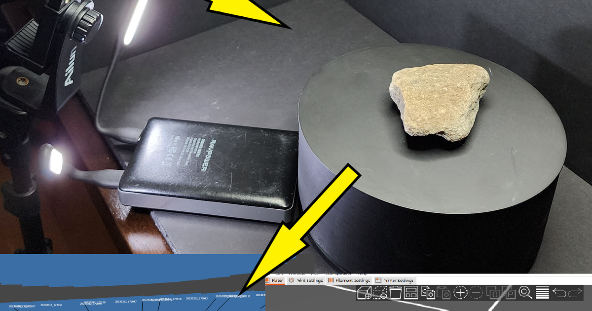 Motorized or Hand Cranked Turntable for use with Photogrammetry by ...