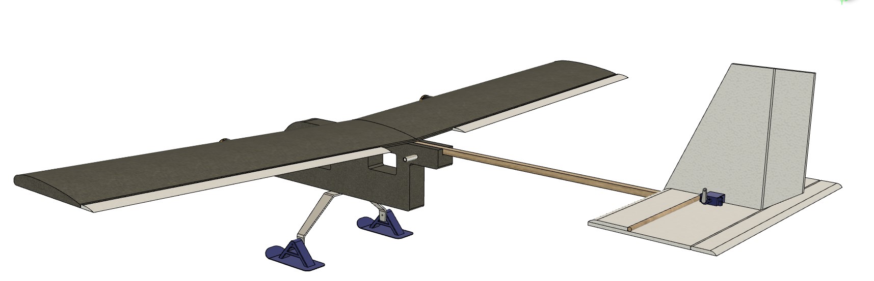 Heavy Lifter inspired by rctestflight with 3D printable skis by jodok ...