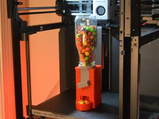 Candy Dispenser Customizable Insert by WhopperPrinting | Download free ...