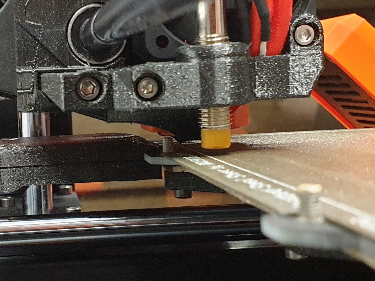 Prusa Mini Dragon hotend fan duct removable by slvkmkr | Download free ...
