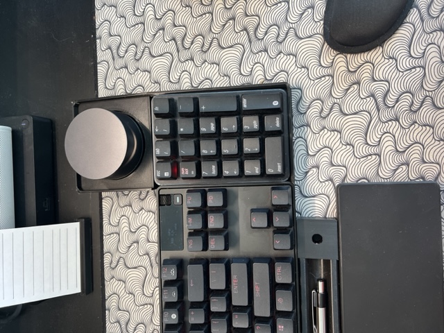 Number Pad Holder with Light Knob by David Houston | Download free STL ...