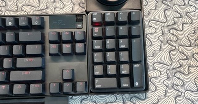 Number Pad Holder with Light Knob by David Houston | Download free STL ...