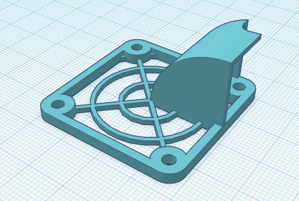 ARC back panel mods: tensioner access and chamber/stepper cooling fans ...