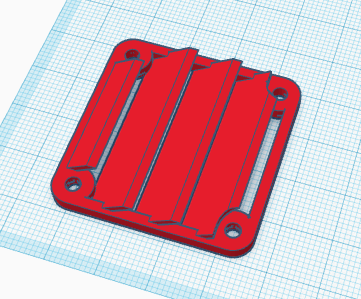 ARC back panel mods: tensioner access and chamber/stepper cooling fans ...