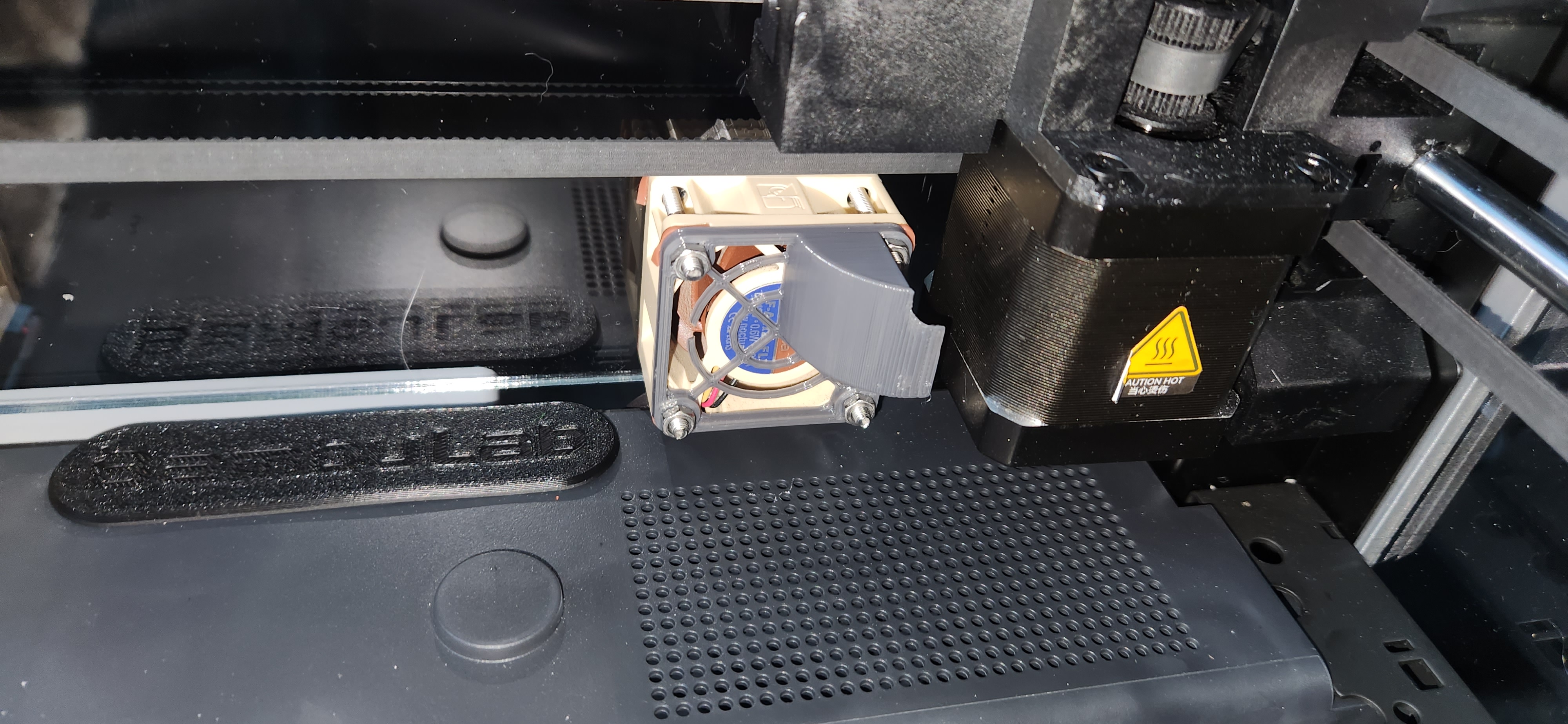 ARC back panel mods: tensioner access and chamber/stepper cooling fans ...