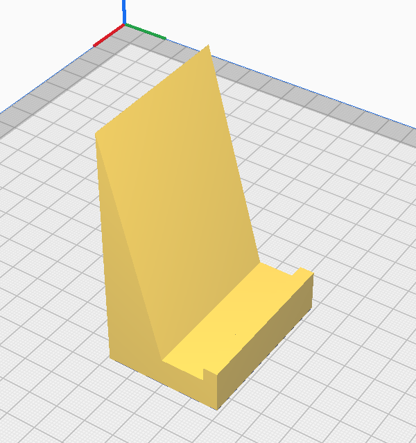 Simple phone stand by rusty_creeper | Download free STL model ...