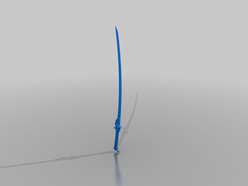 Oni Genji Dragonblade All In One + actual size by iceman2511 | Download ...