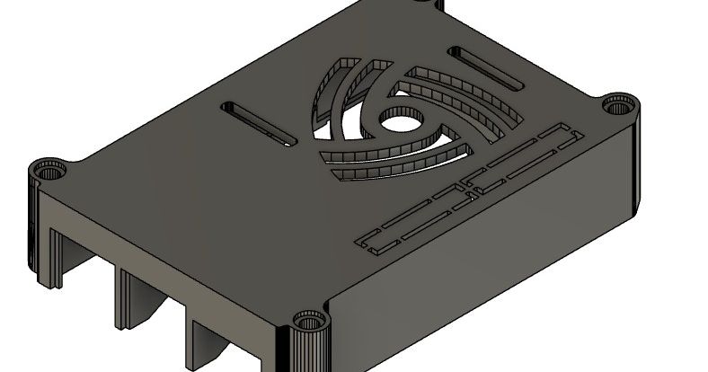 Rasberry Pi 4 case top REMIX to include Official POE D hat by datroot ...