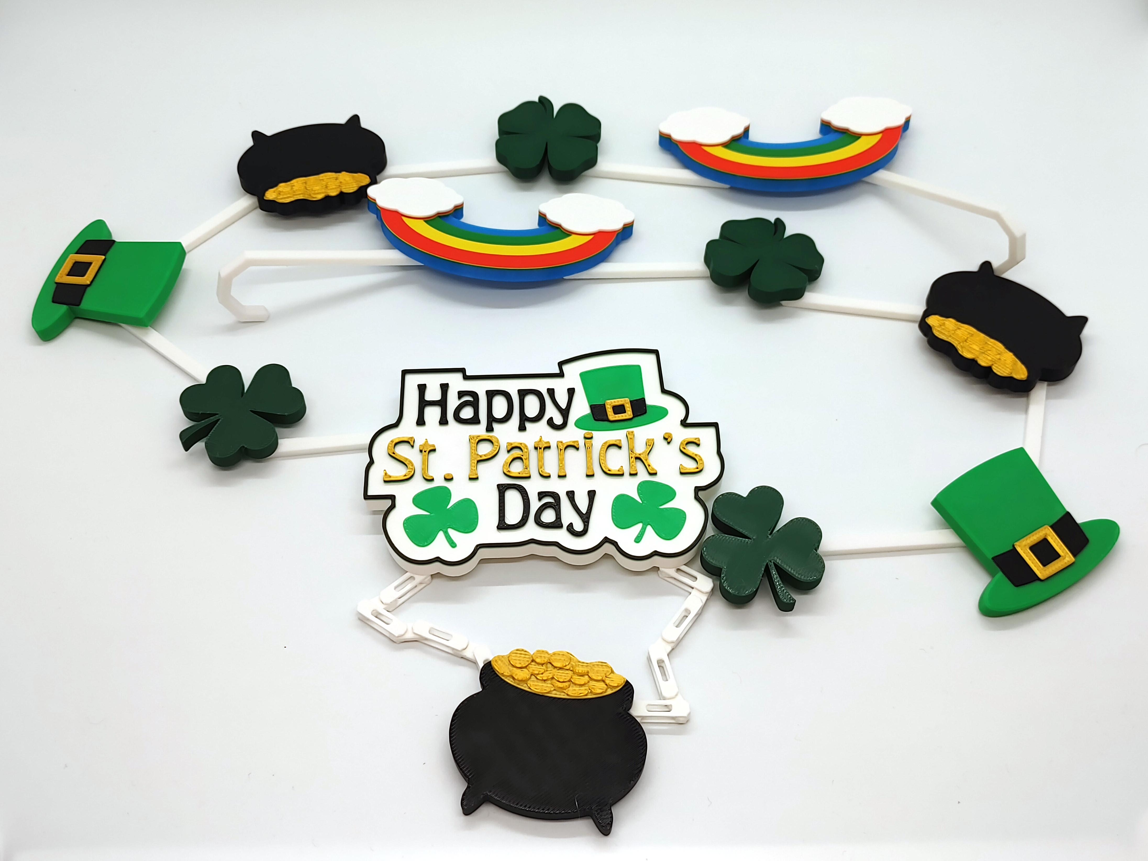 Snap Together St. Patrick's Day Garland by fixumdude | Download free ...