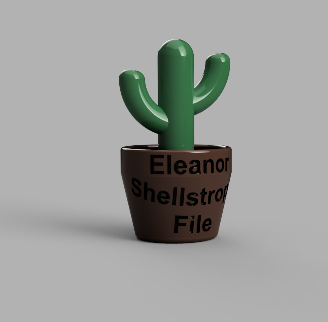 Eleanor Shellstrop File Cactus (The Good Place) by KC Ortiz | Download ...