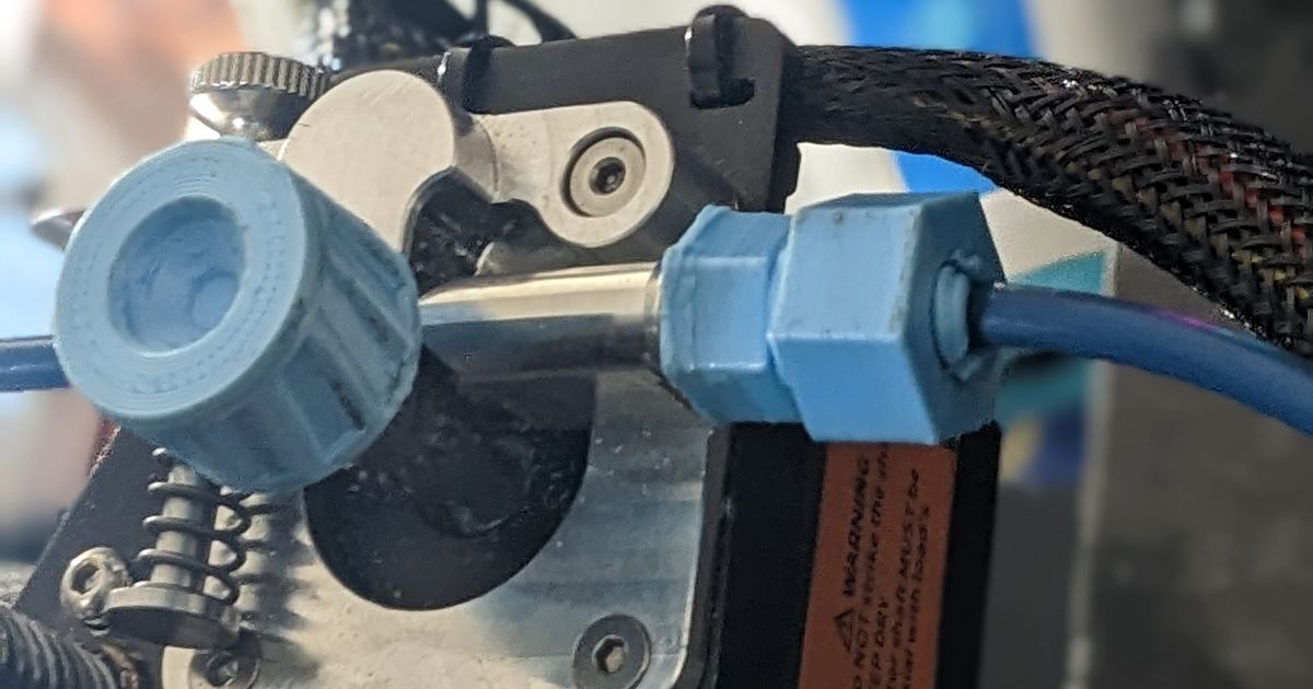 MicroSwiss Bowden Extruder Coupling by TRex22 | Download free STL model ...