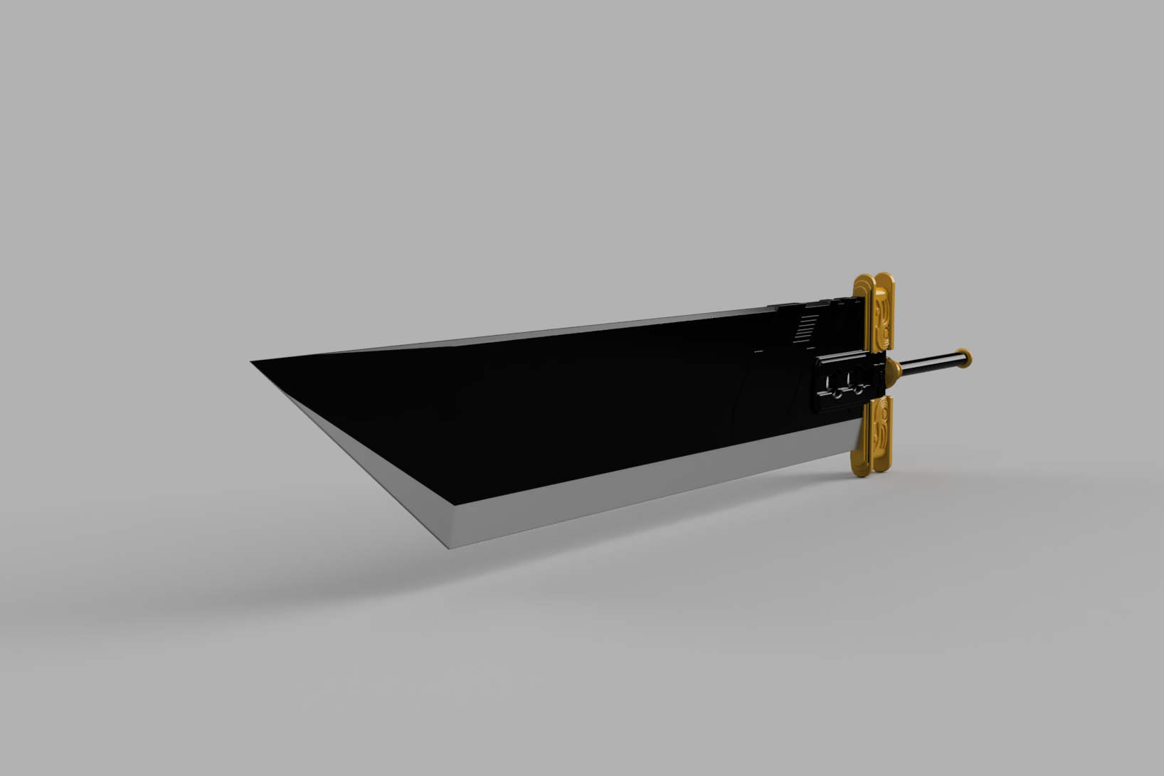 Zack's Buster Sword (Final Fantasy 7 & Crisis Core) by KC Ortiz ...