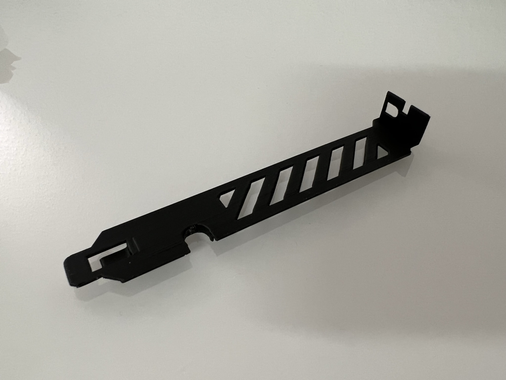 PCIE Bracket - Cable feed through by hgross | Download free STL model ...