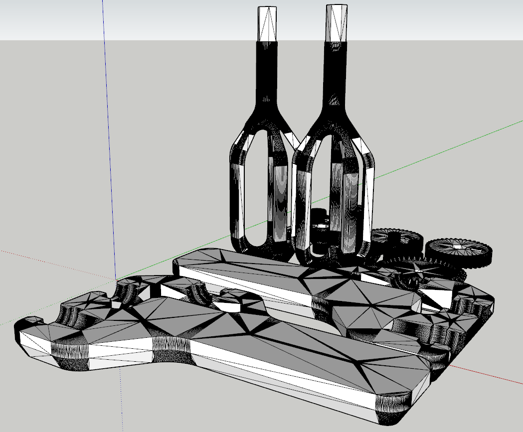 Kitchen Blender Seperated by Hadashi | Download free STL model ...