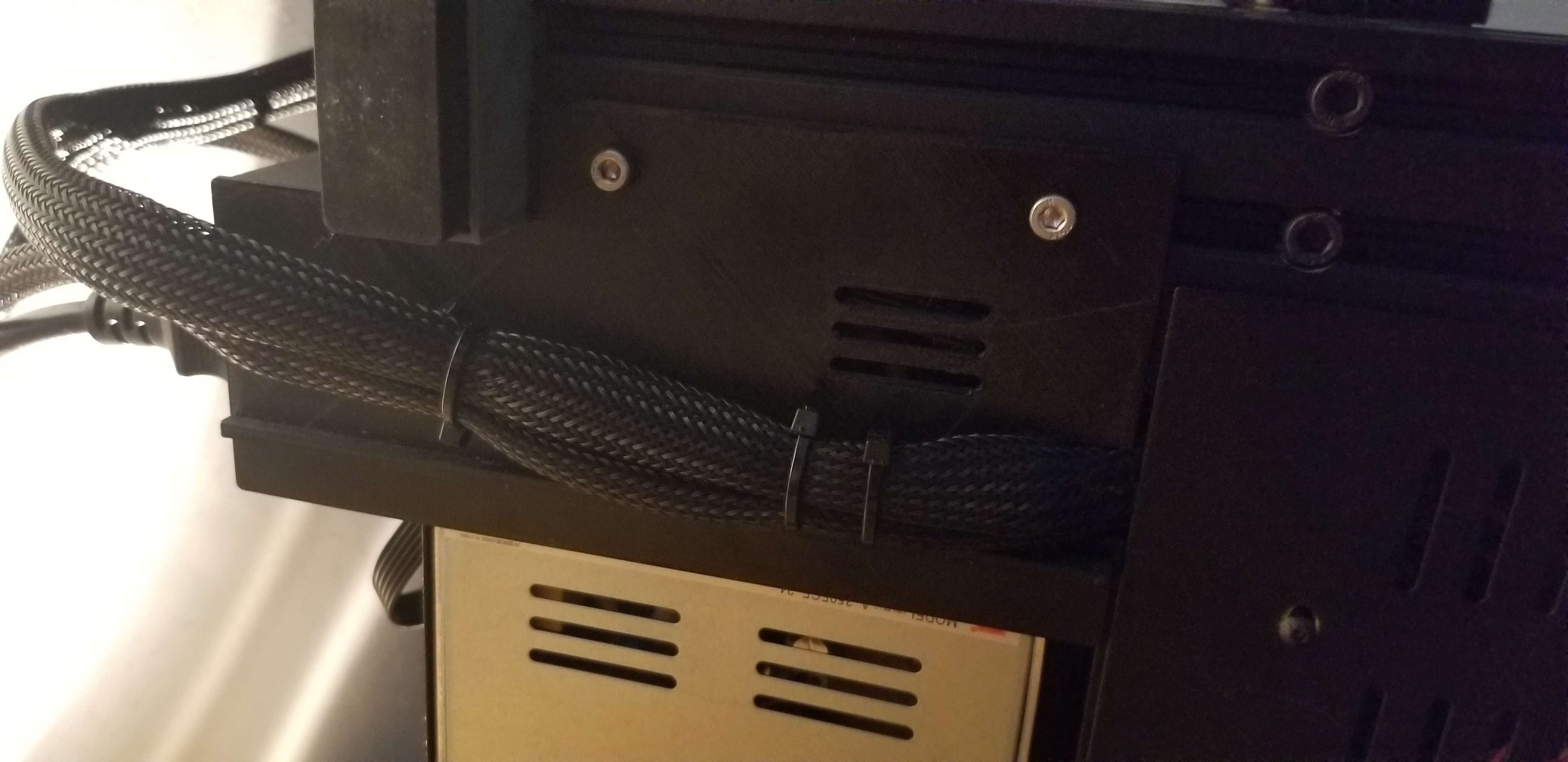 Ender 3 V2 + Aquila X2 PSU terminal cover by Orion Alathorn | Download ...