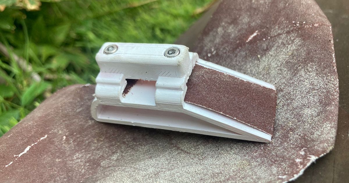 hand sander , lijador manual by jose enrione | Download free STL model ...