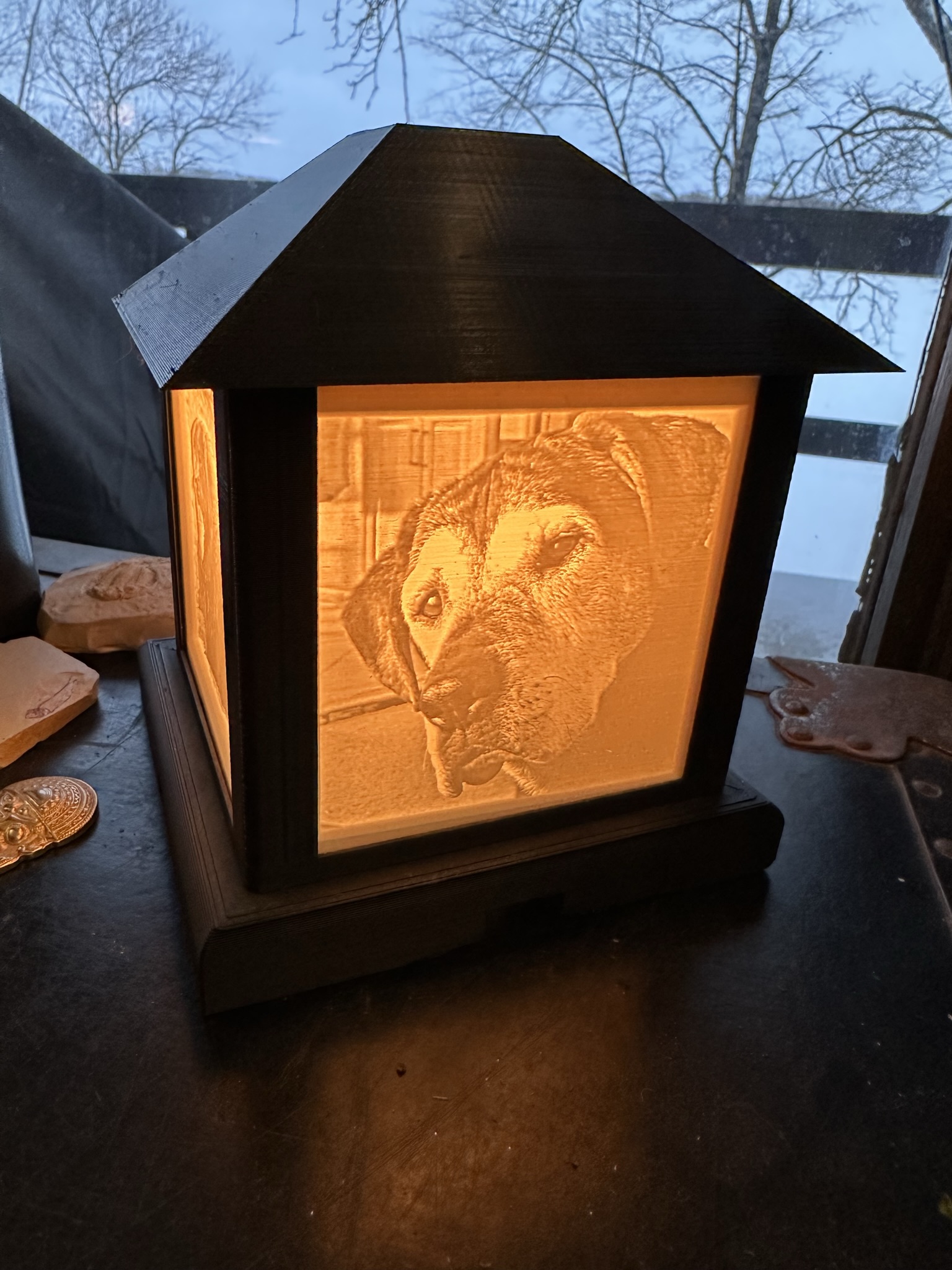 lithophane lantern by craighazen@yahoo.com | Download free STL model ...