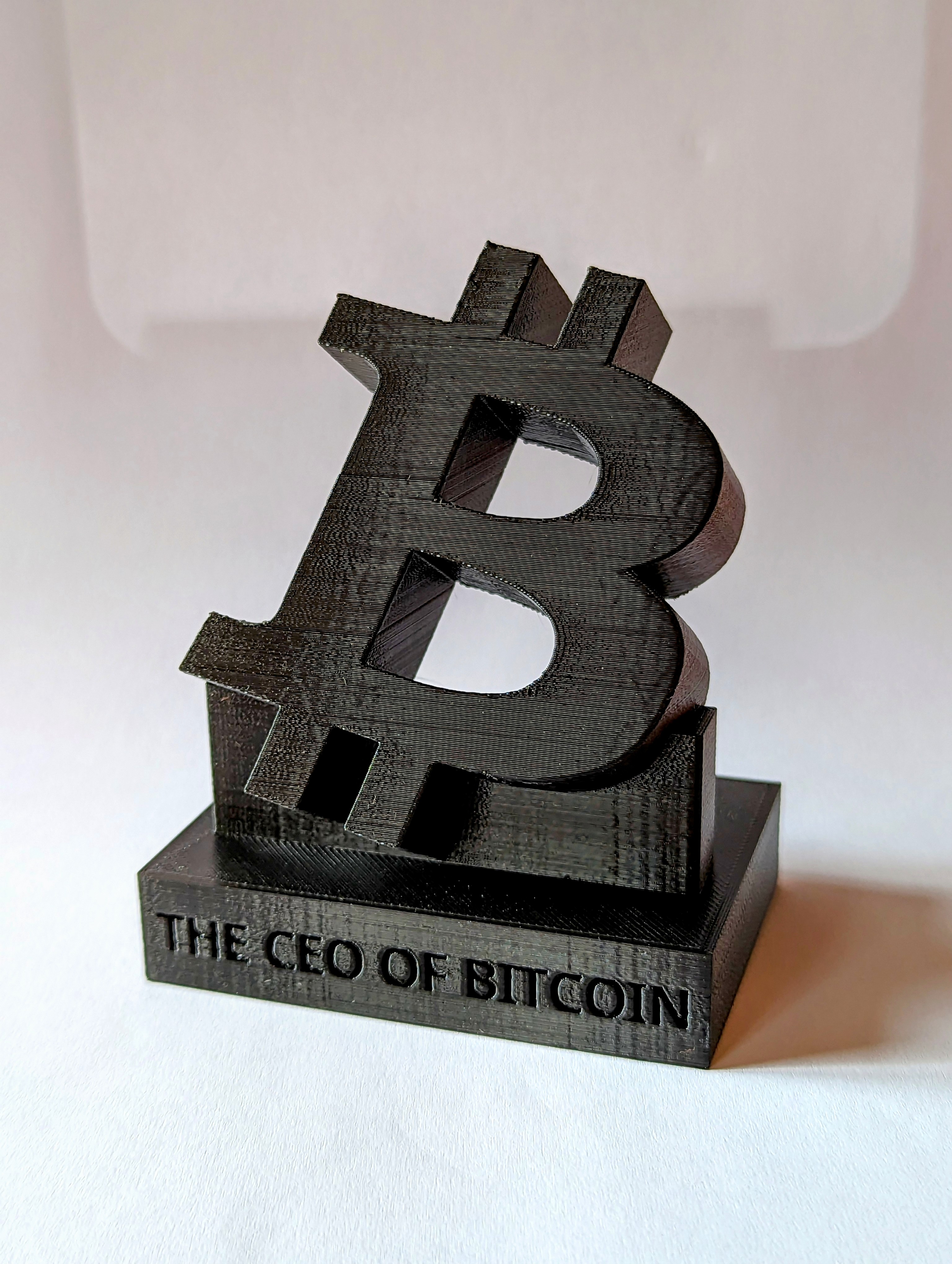 The CEO of Bitcoin - Statue by nyknyc | Download free STL model ...