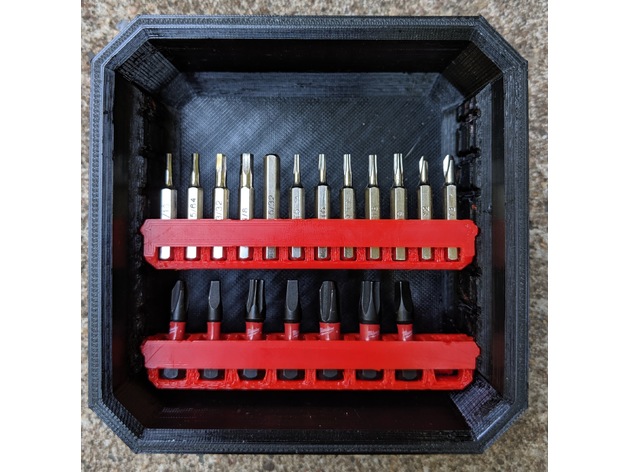 4mm Micro Precision Bit Holder for Milwaukee Packout and Bit Cases by ...