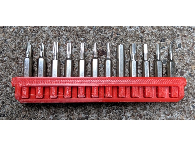 4mm Micro Precision Bit Holder for Milwaukee Packout and Bit Cases by ...