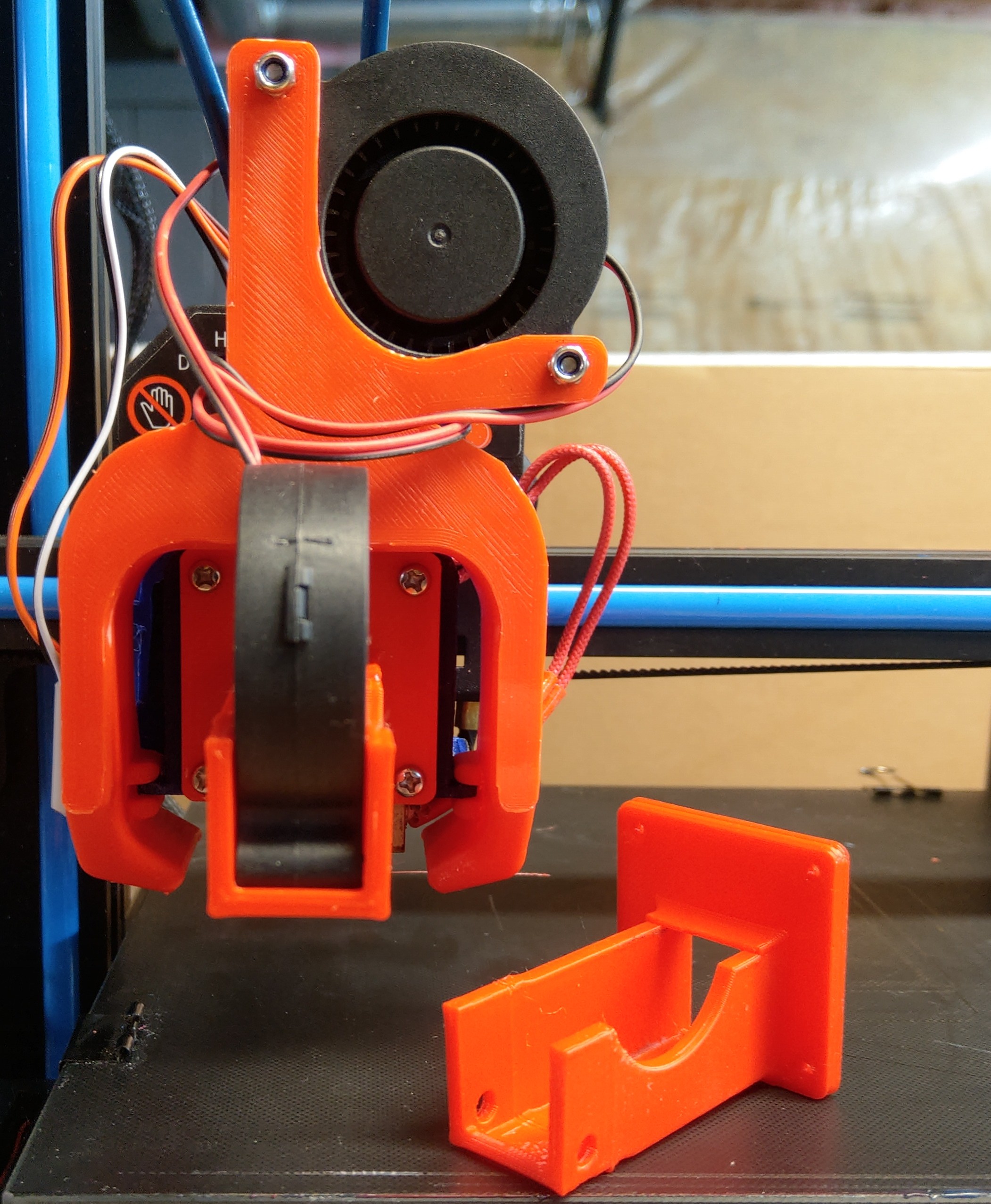 5015 Blower to 40 mm Radial Fan adapter by ProwlerON | Download free ...