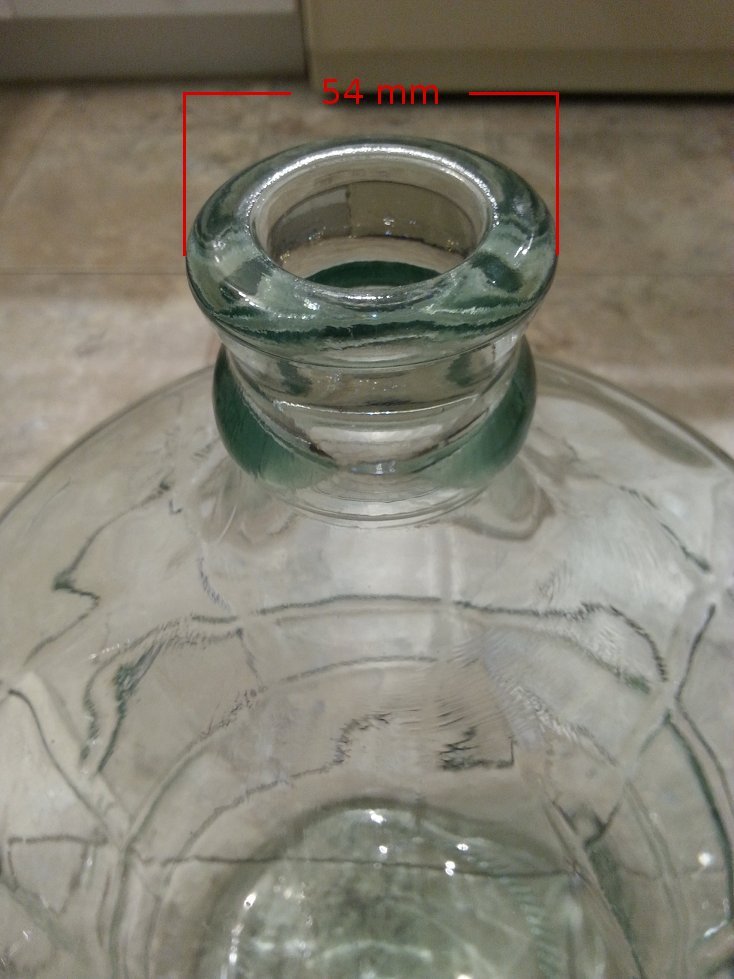 Glass Carboy Storage Cap by lavamind | Download free STL model ...