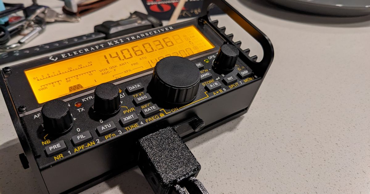 KX2 Mountable Morse Code Paddle/CW Key por Jonathan Kayne | Descargar ...