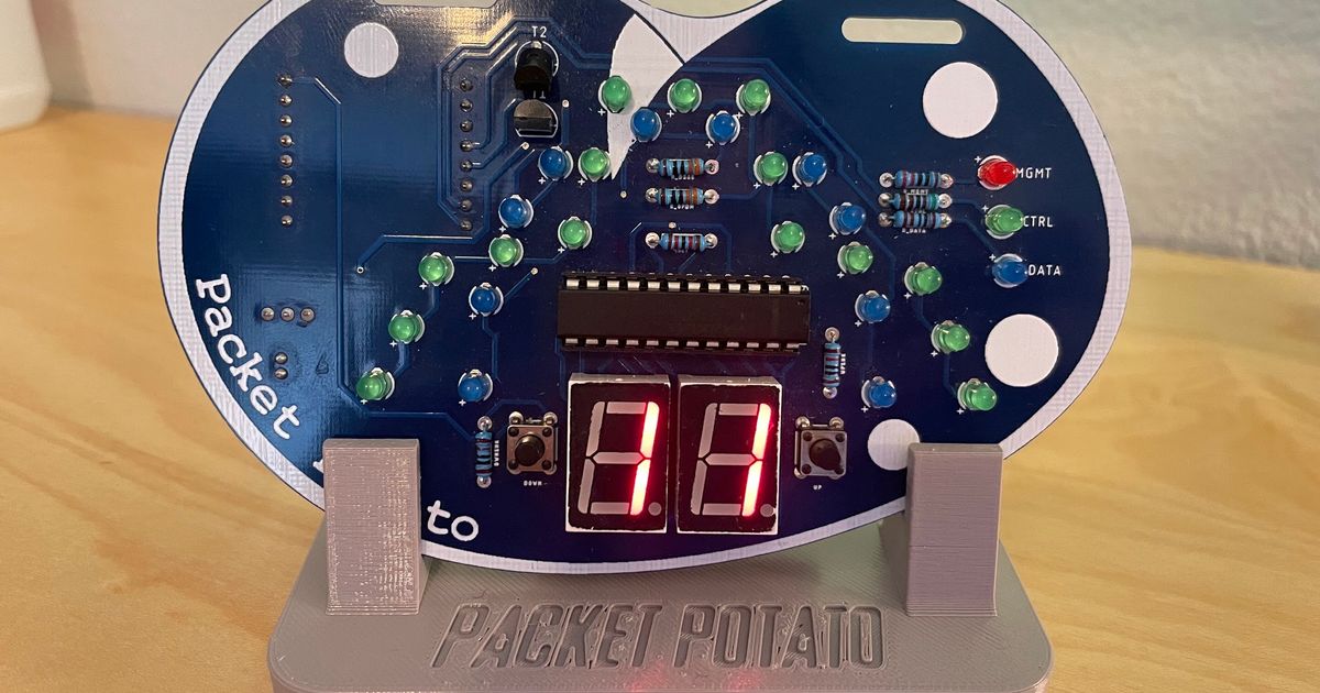 Packet Potato Stand by PotatoFi | Download free STL model | Printables.com