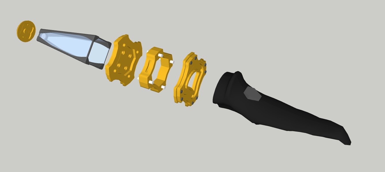 Stargate Lantean Stun Weapon by JDM755 | Download free STL model ...